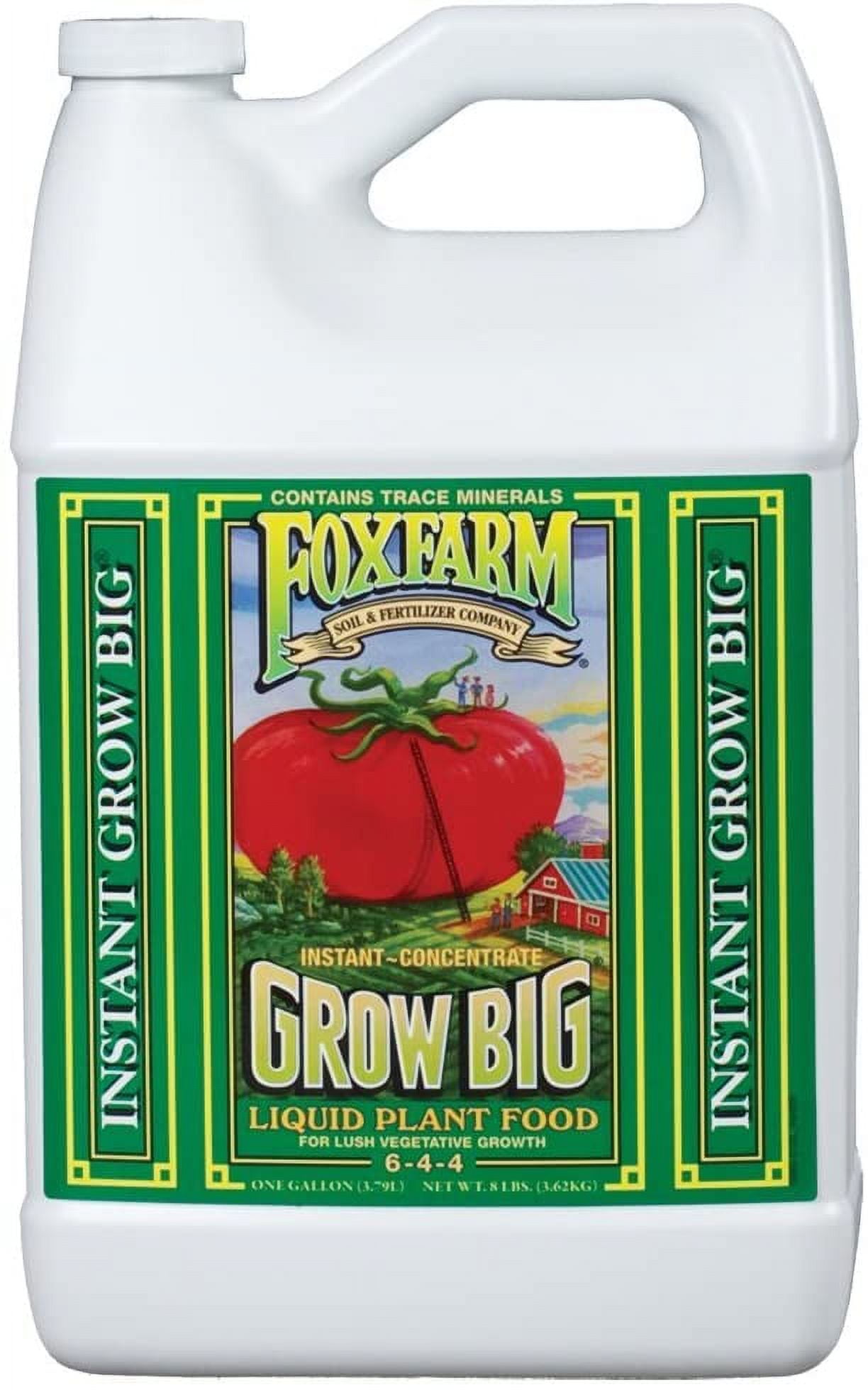 FoxFarm Grow Big Liquid Plant Food, Soil Fertilizer Concentrate for ...