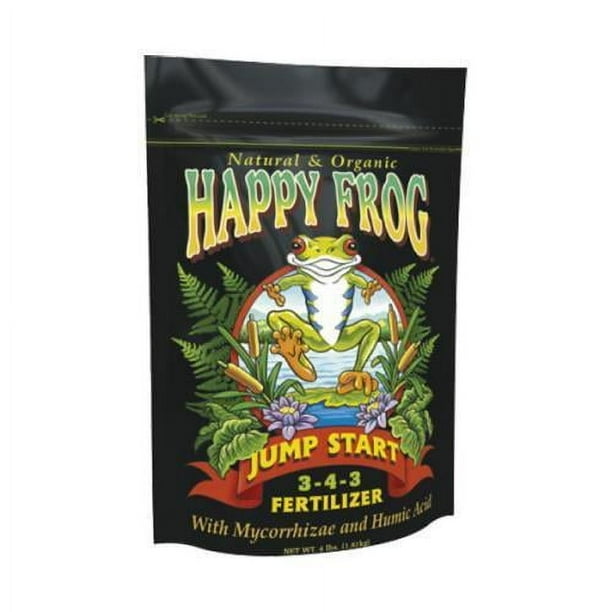 FoxFarm Happy Frog Jump Start Fertilizer 4 lb - Walmart Business Supplies