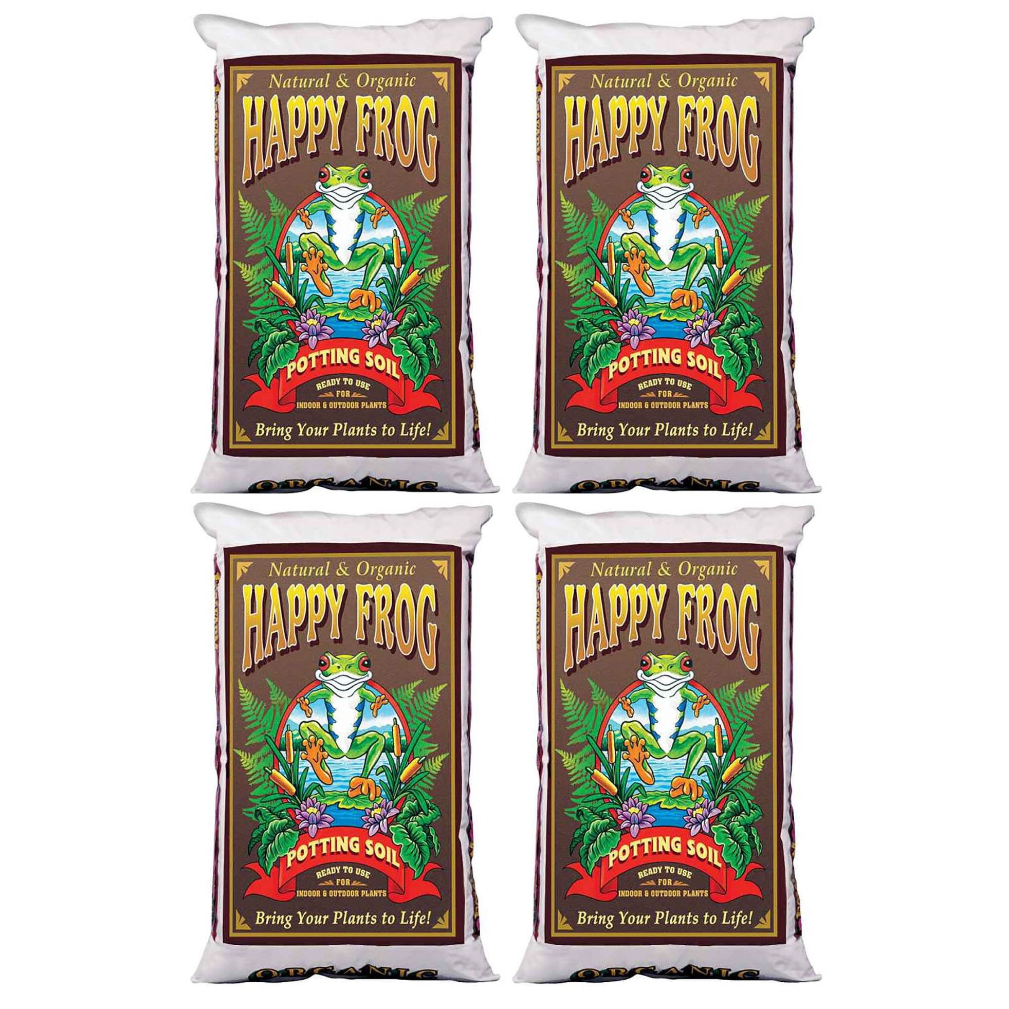 FoxFarm Happy Frog Nutrient Rich Rapid Growth Potting Soil, 8 Cu Feet ...