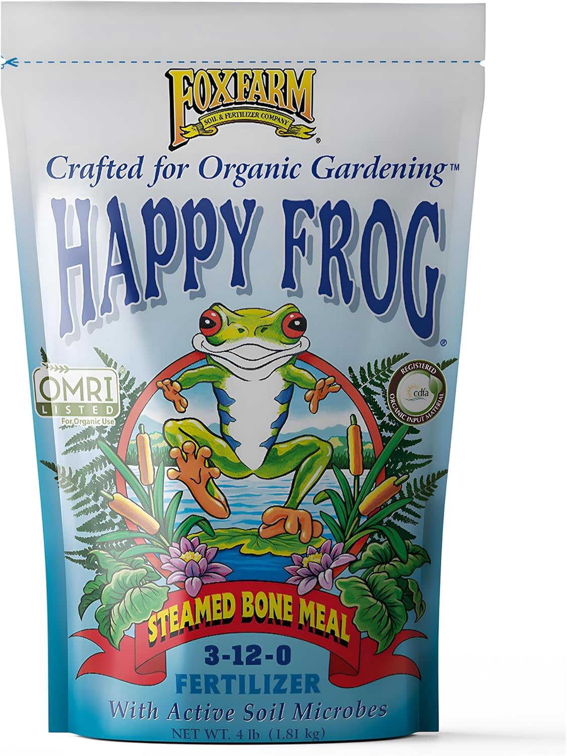 FoxFarm Happy Frog Steamed Bone Meal Fertilizer - Fine-Screened ...