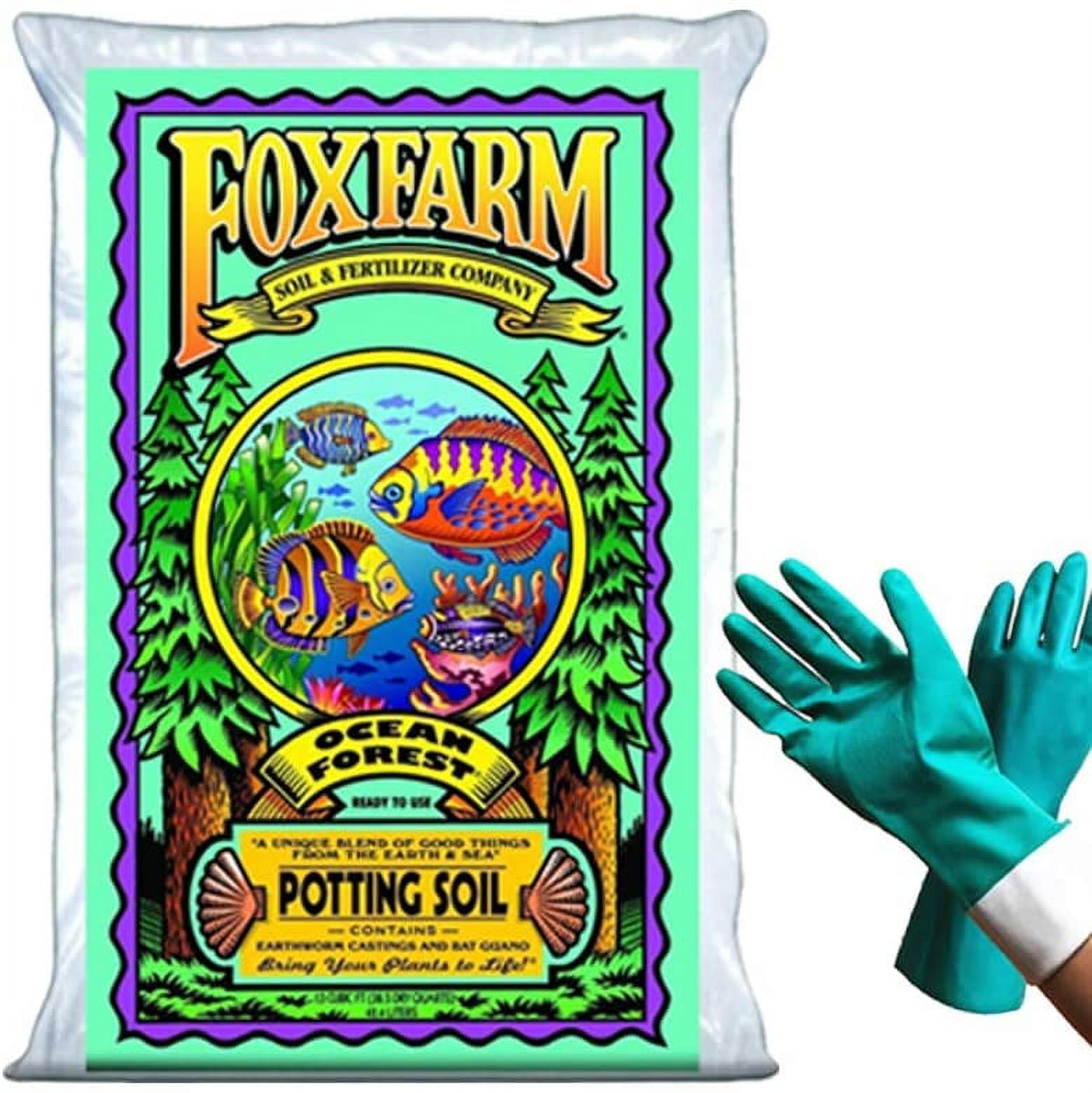 FoxFarm Organic Potting Soil for Indoor & Outdoor Garden - 38.5 Quart ...