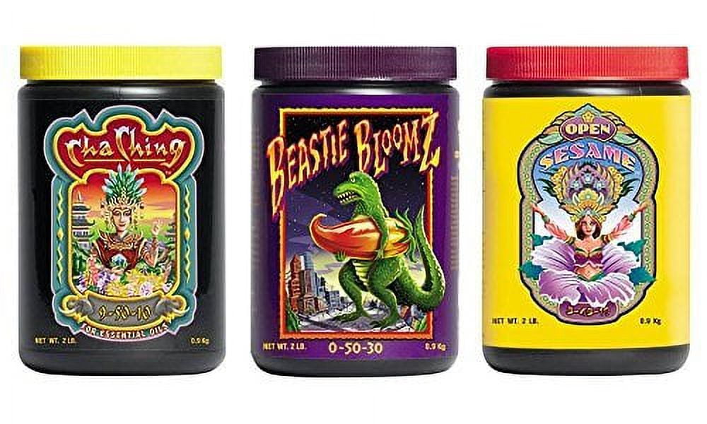 FoxFarm Trio Open Sesame, Beastie Bloomz & Cha Ching Soluble Granular ...