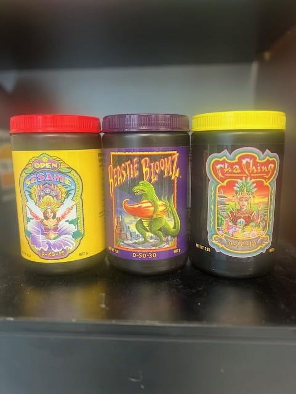 FoxFarm Trio Open Sesame, Beastie Bloomz & Cha Ching Soluble Granular ...