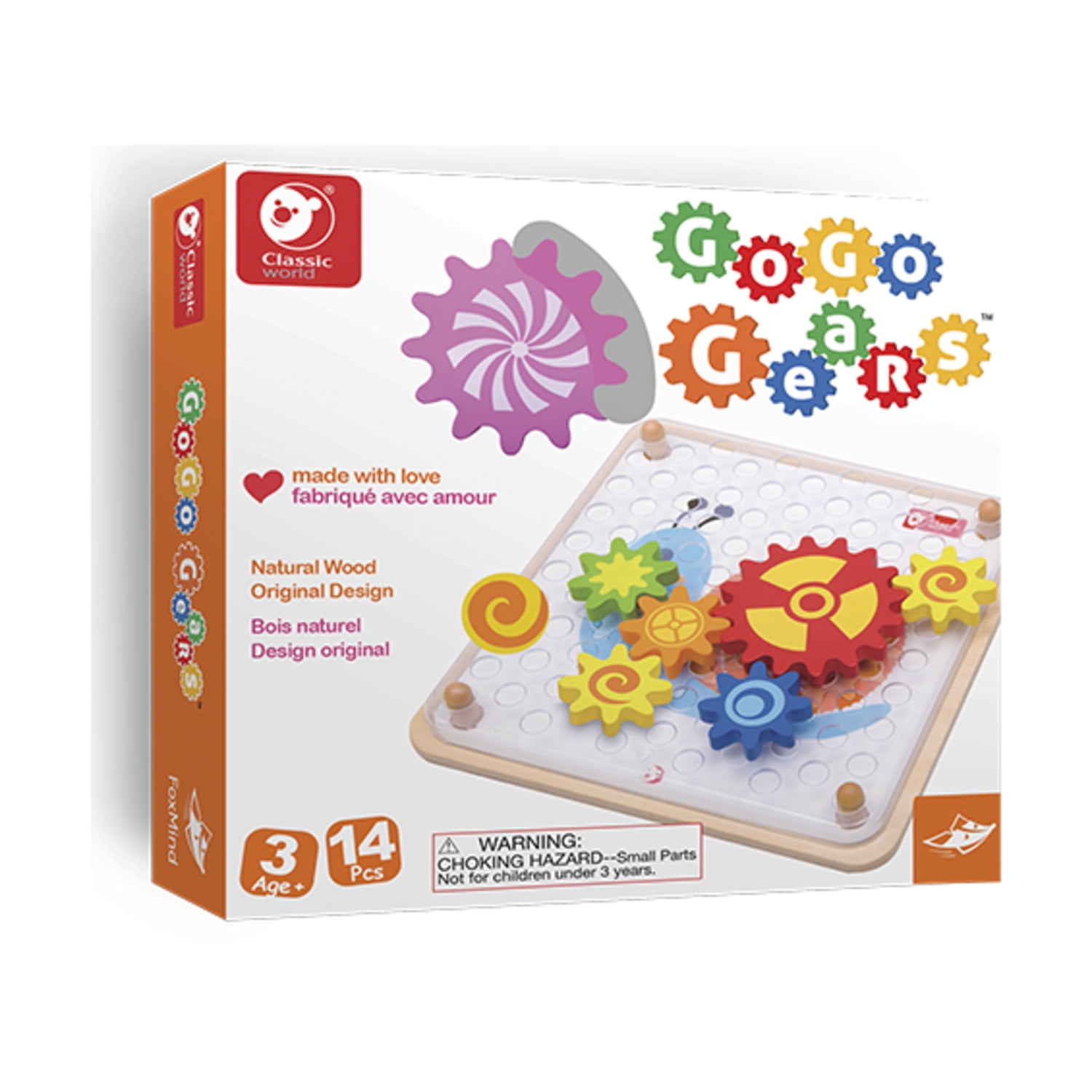 FoxMind FOX-GEARS-BIL Go Go Gears Games - Walmart.com