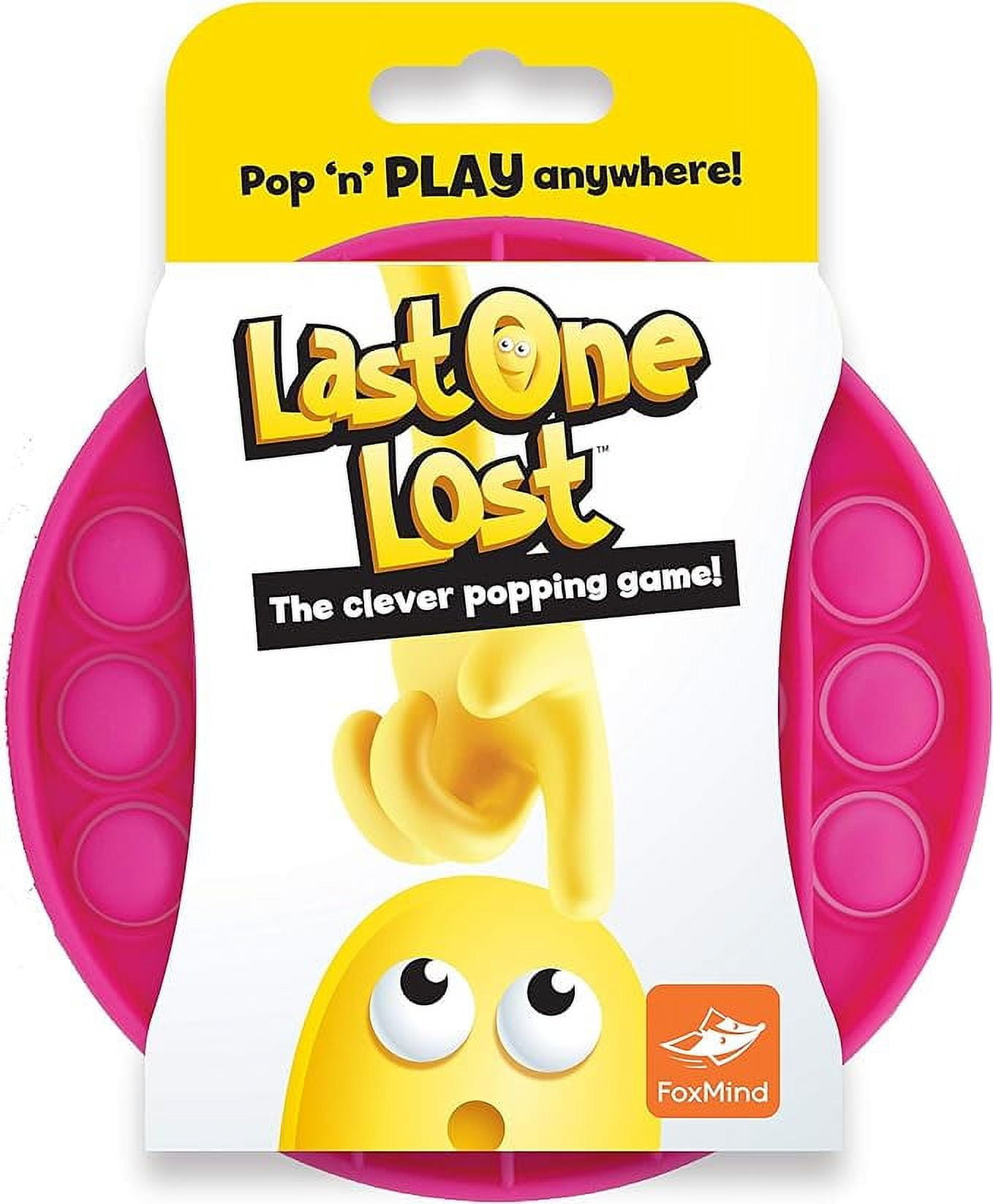 FoxMind Games Last One Lost, Hot Pink - The Original Push Pop Bubble ...