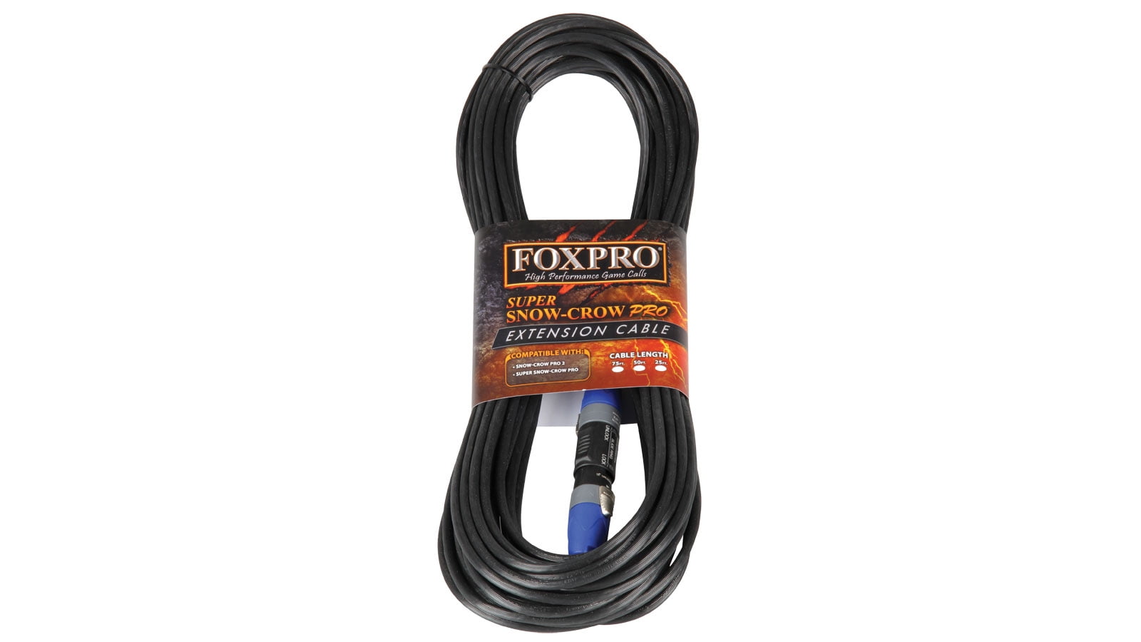 FoxPro 50ft Extension Cable SCP2/SSCP, Black - Walmart.com