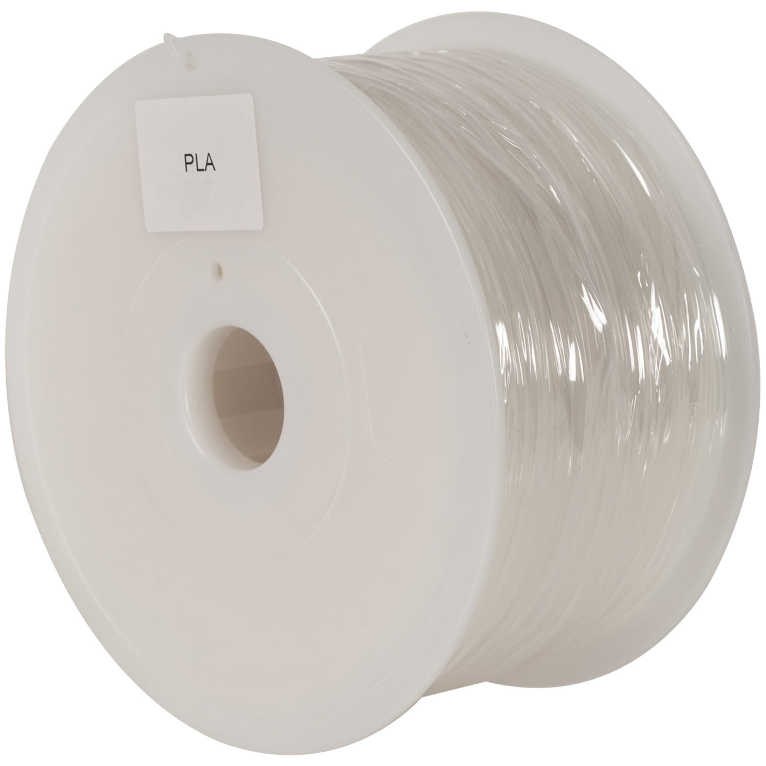 FoxSmart CLEAR 1.75mm PLA 3D Printer Filament, 1kg Spool (Clear ...