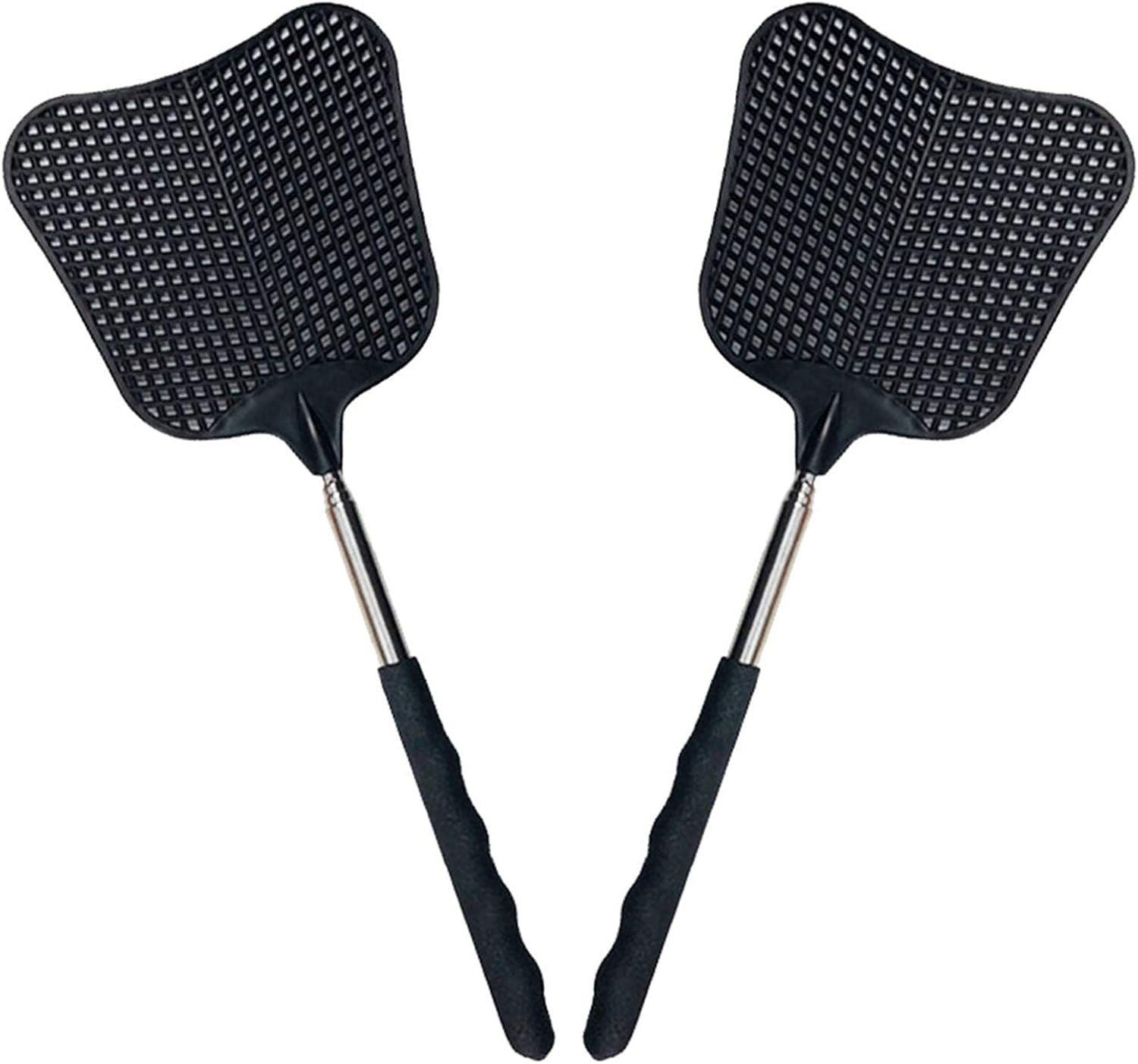 Foxany Telescopic Fly Swatters, Durable Plastic Fly Swatter Heavy Duty ...