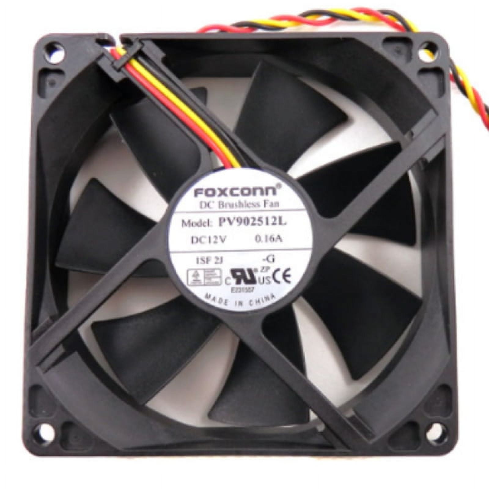 Foxconn PV902512L 92 x 25mm 12V 16A 3-Pin Cooling Fan - Walmart.com