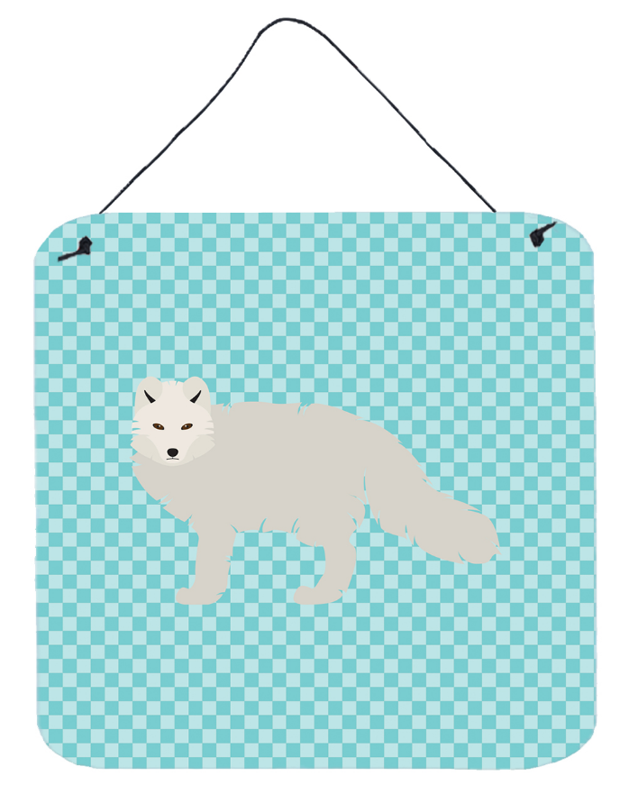 Foxes - White Arctic Fox Wall or Door Hanging Prints - Walmart.com