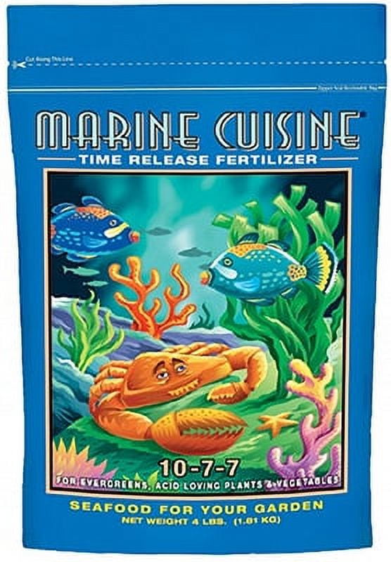 Foxfarm 4 LB Marine Cuisine Time Release Fertilizer For Outdoor Plants ...