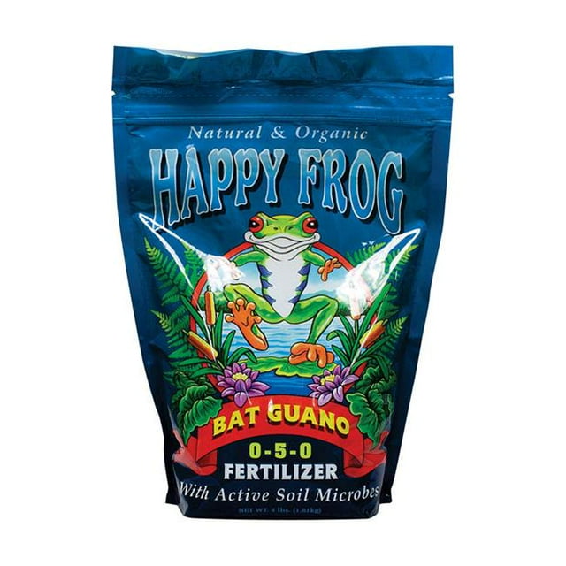 Foxfarm 7739485 Happy Frog Bat Guano Organic Fertilizer, 4 lbs ...