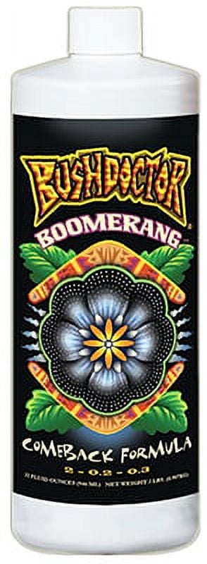 Foxfarm QT Bushdoctor Boomerang Liquid Fertilizer Microbial Based Form ...