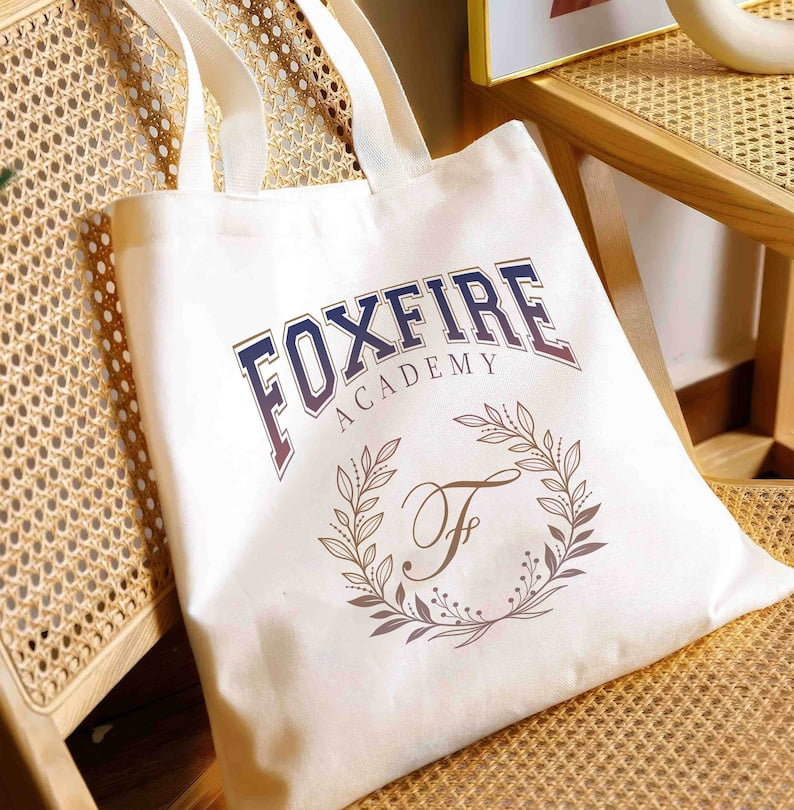 Foxfire Academy Tote Bag, Book Lover Fan Gifts, Kotlc, Keeper of the ...