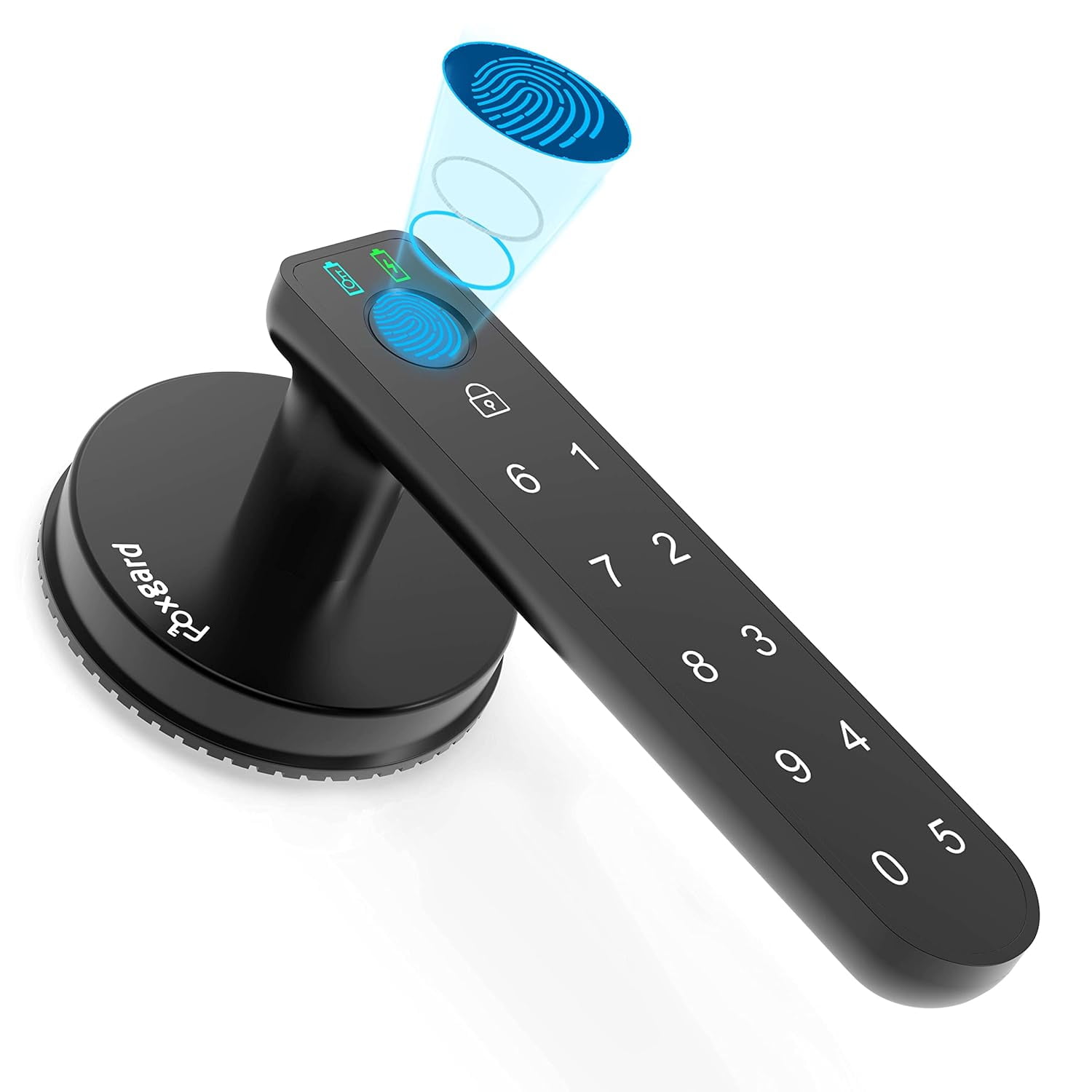 Foxgard Smart Fingerprint Door Lock Biometric Door Lock Electronic Door ...