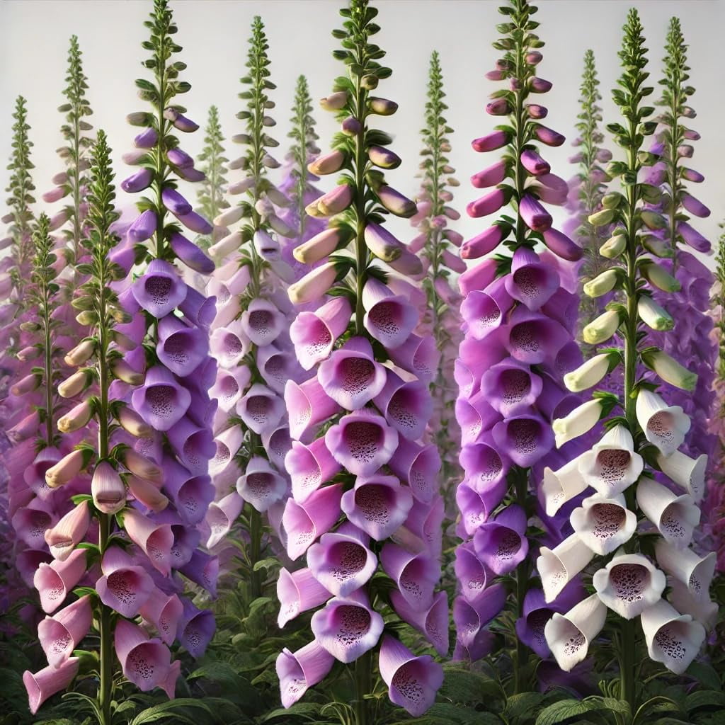 Foxglove Purple MixITSC Seeds - Digitalis Purpurea | Biennial/Perennial ...