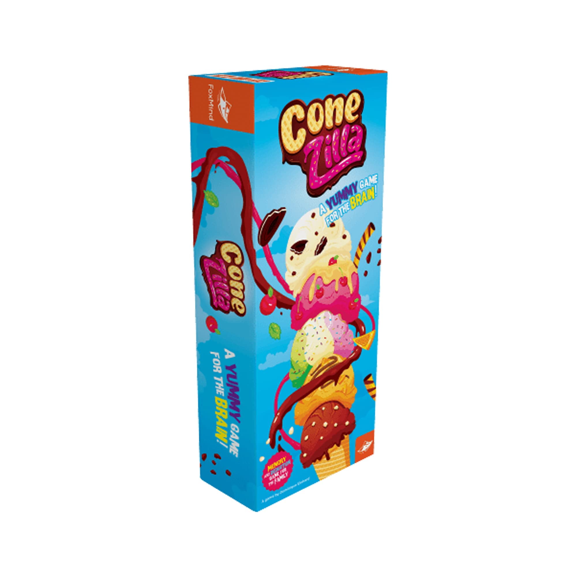 Foxmind Games: ConeZILLA, Ice AIF4 Cream Memory Card Game, Fun ...