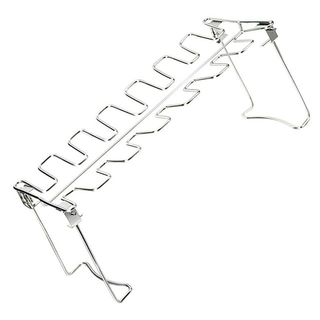 Foxnovo Foldable BBQ Grill Rack Stainless Steel Drumsticks Grill ...