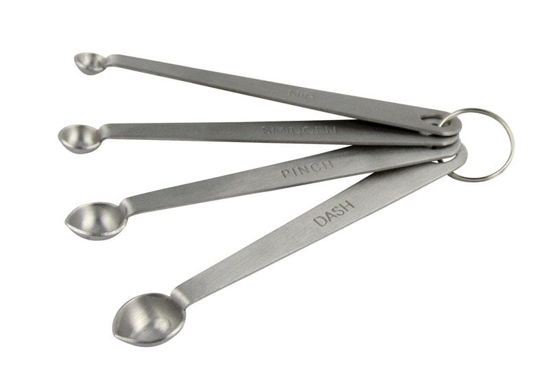 Foxrun 1068 Pinch- Smidgen- Dash Measuring Spoon Display- Stainless ...