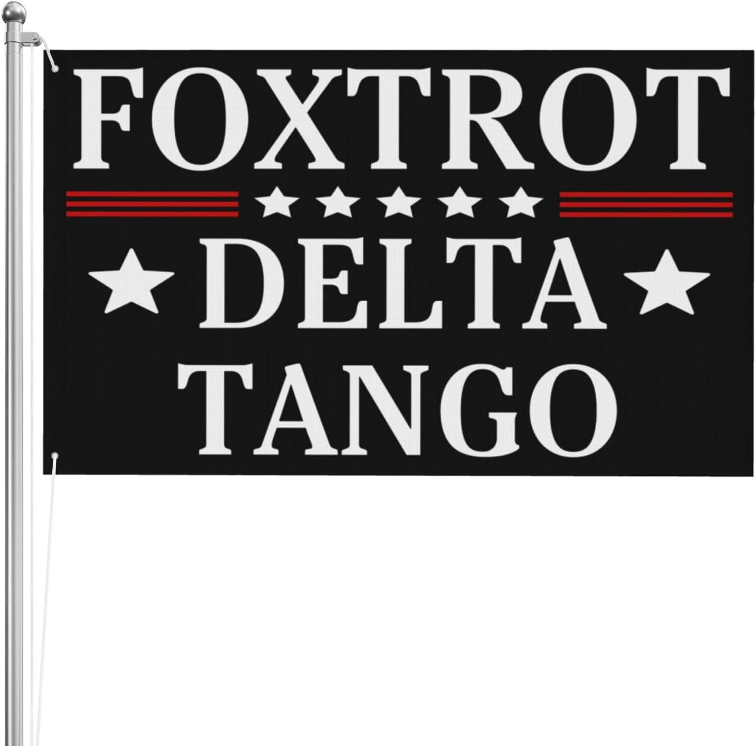 Foxtrot Delta Tango 3x5 Ft 3 Ply Flag F-D-T Flag Double Sided Flags ...