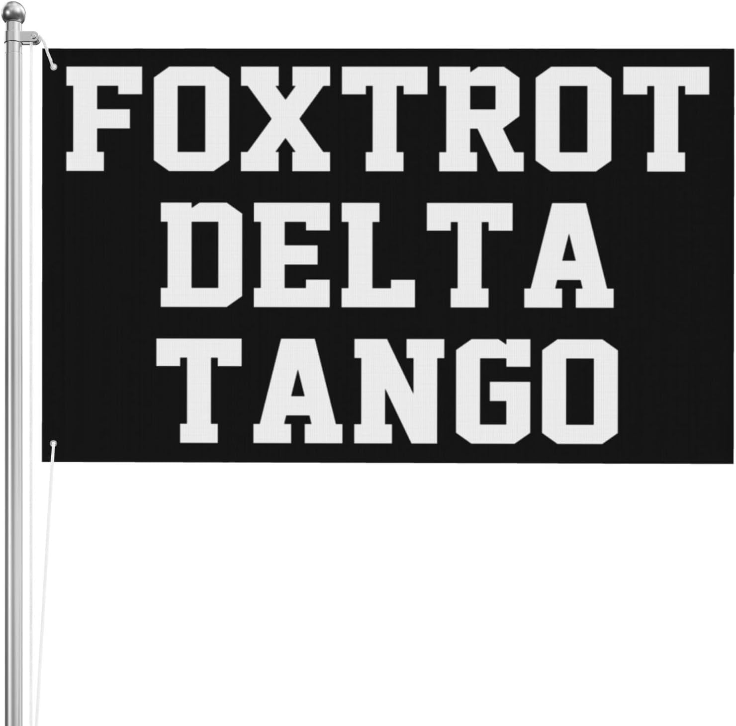 Foxtrot Delta Tango 3x5 Ft 3 Ply Flag F-D-T Flag Double Sided Flags ...