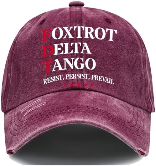 Foxtrot Delta Tango Cap Foxtrot Delta Hat Unisex - Walmart.com