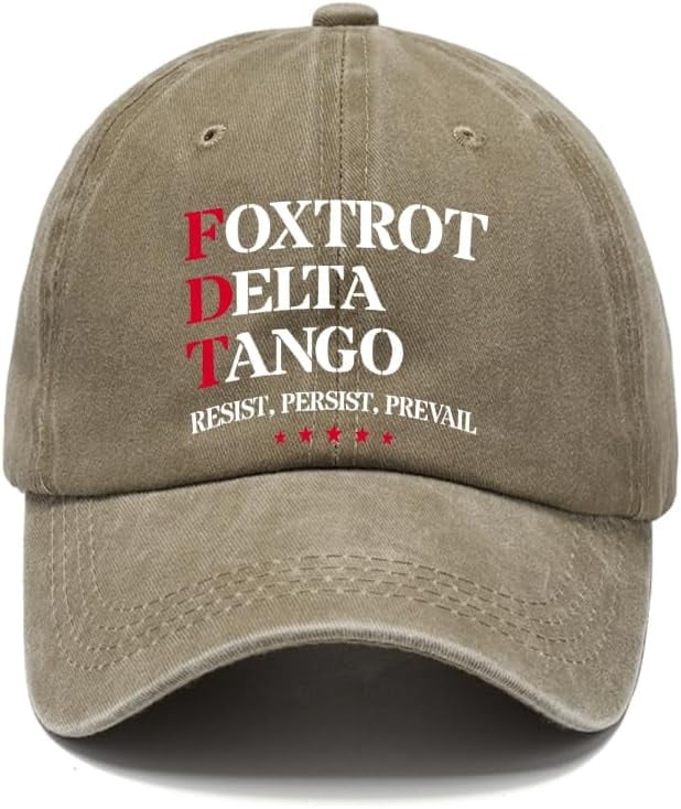Foxtrot Delta Tango Cap Foxtrot Delta Hat - Walmart.com