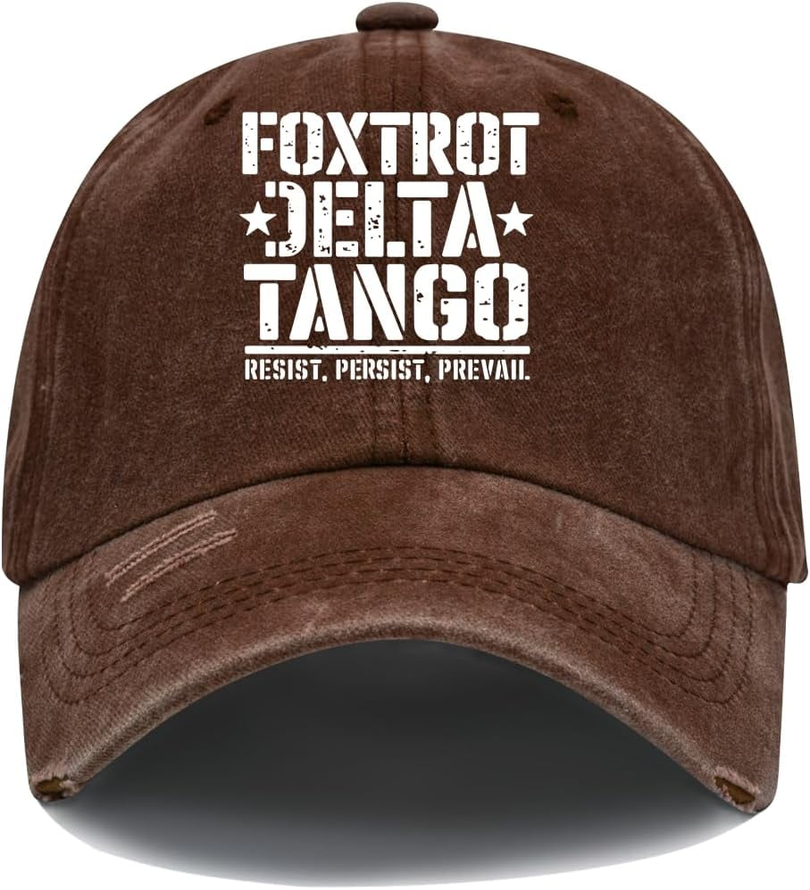 Foxtrot Delta Tango Cap Foxtrot Delta Tango Resist Persist Prevall Hat ...