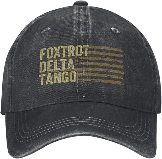 Foxtrot Delta Tango Caps for Men Foxtrot Delta Hats for Women Foxtrot ...
