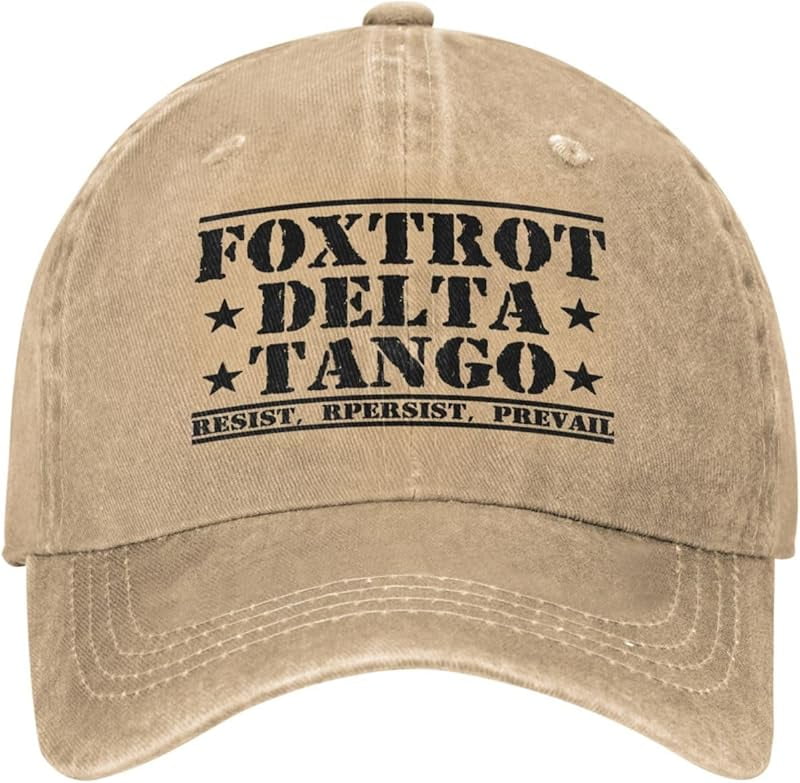 Foxtrot Delta Tango Caps for Men Foxtrot Delta Hats for Women Foxtrot ...