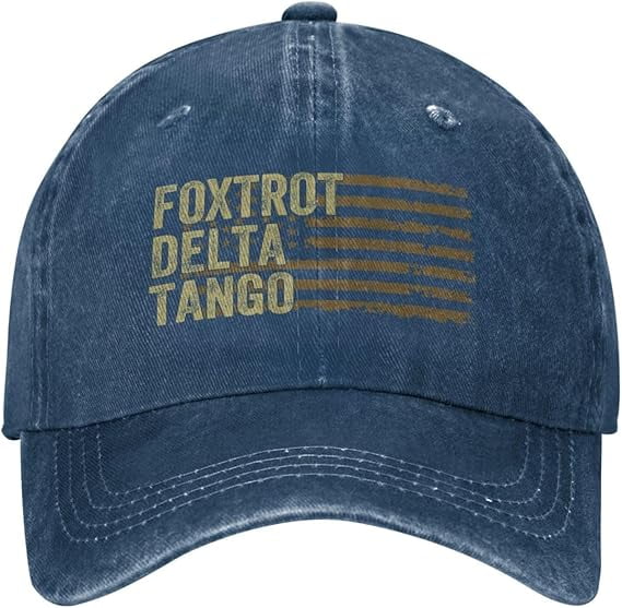 Foxtrot Delta Tango Caps for Men Foxtrot Delta Hats for Women Foxtrot ...