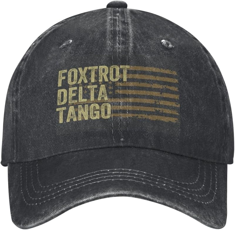 Foxtrot Delta Tango Caps for Men Foxtrot Delta Hats for Women Foxtrot ...
