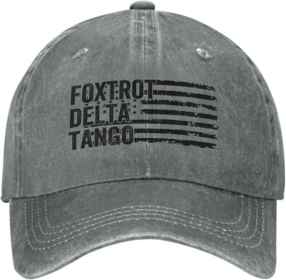 Foxtrot Delta Tango Caps for Men Foxtrot Delta Hats for Women Foxtrot ...