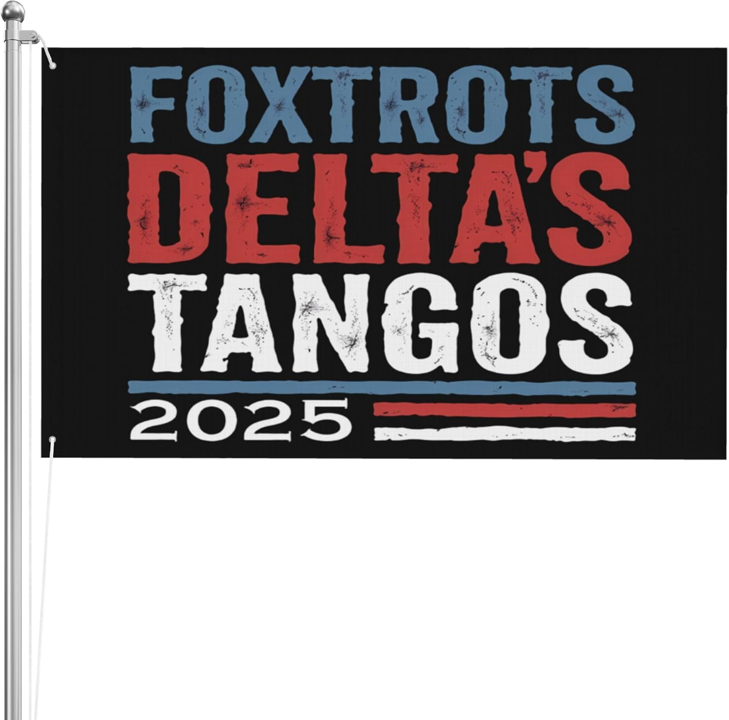 Foxtrot Delta Tango FDT 2025 Flags for Outside 4x6 Ft Resist Persist ...
