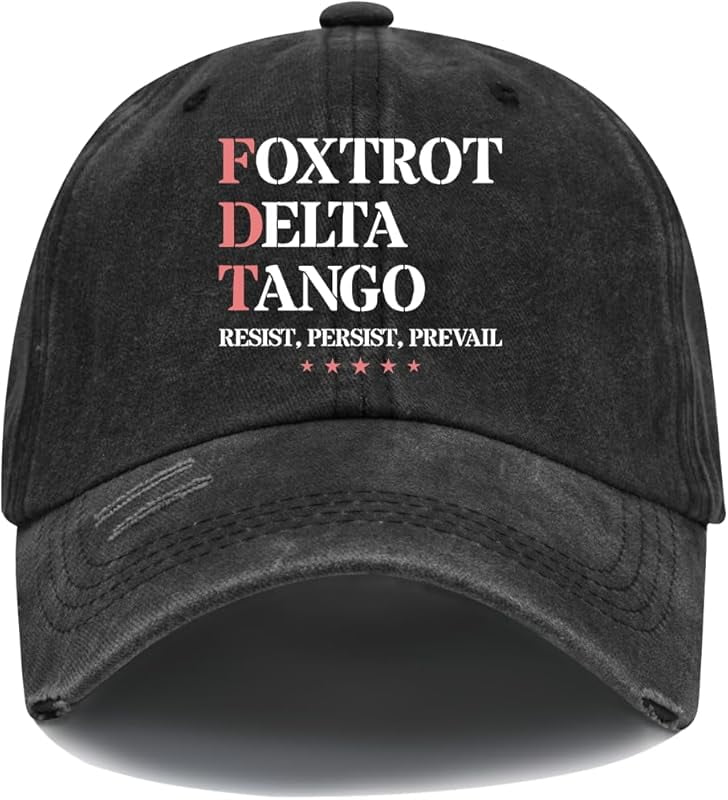 Foxtrot Delta Tango Hat, Foxtrot Delta Tango Baseball Cap - Walmart.com