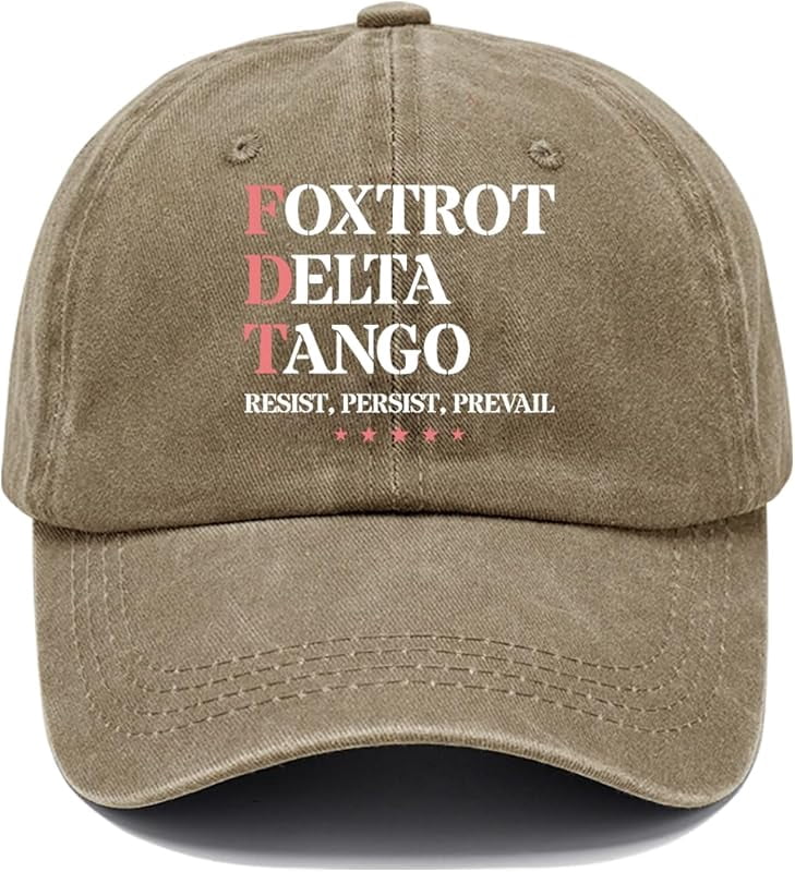 Foxtrot Delta Tango Hat, Foxtrot Delta Tango Baseball Cap - Walmart.com