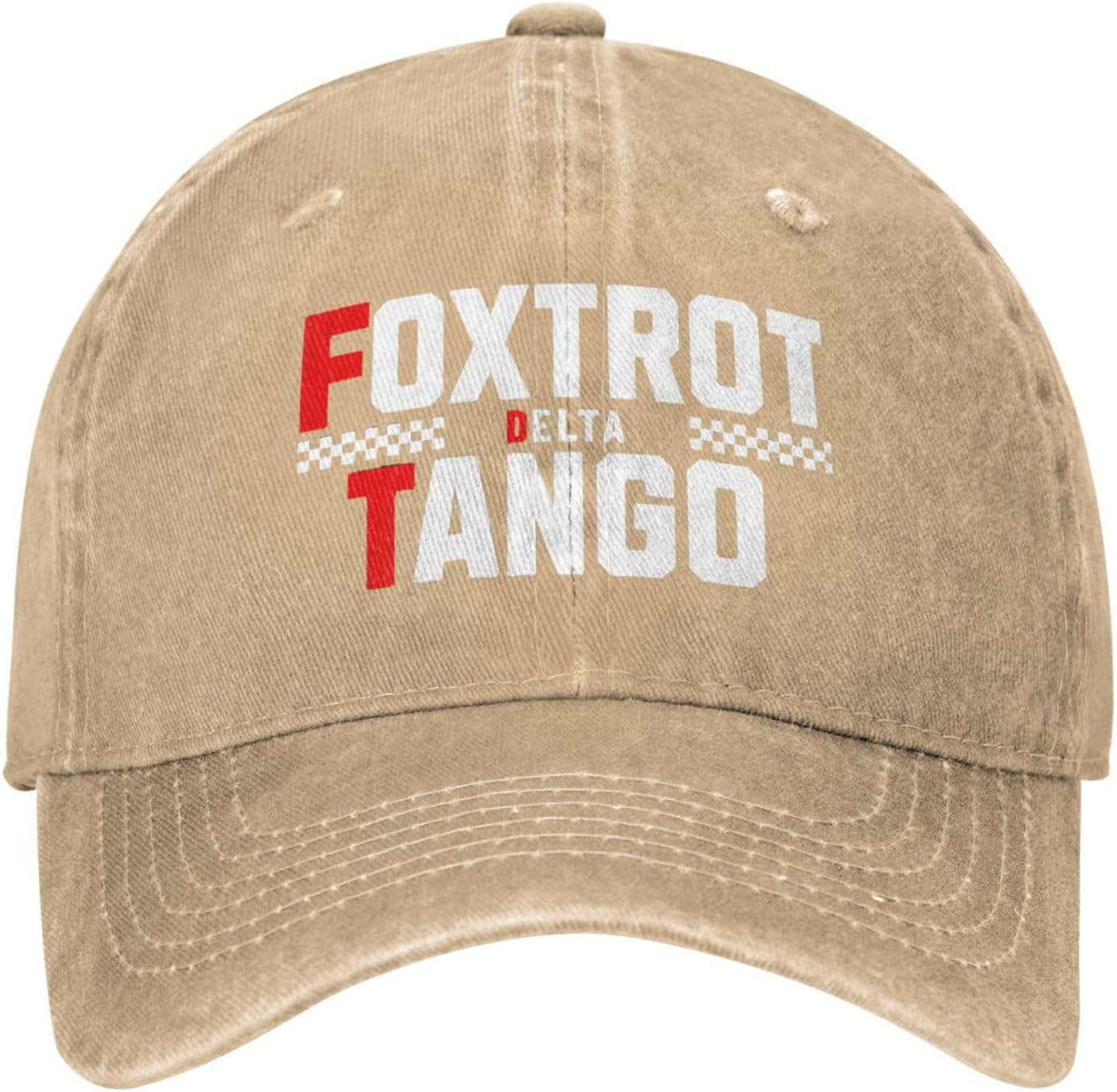 Foxtrot Delta Tango Hats for Men Black Women Funny Dad Trucker Hat for ...
