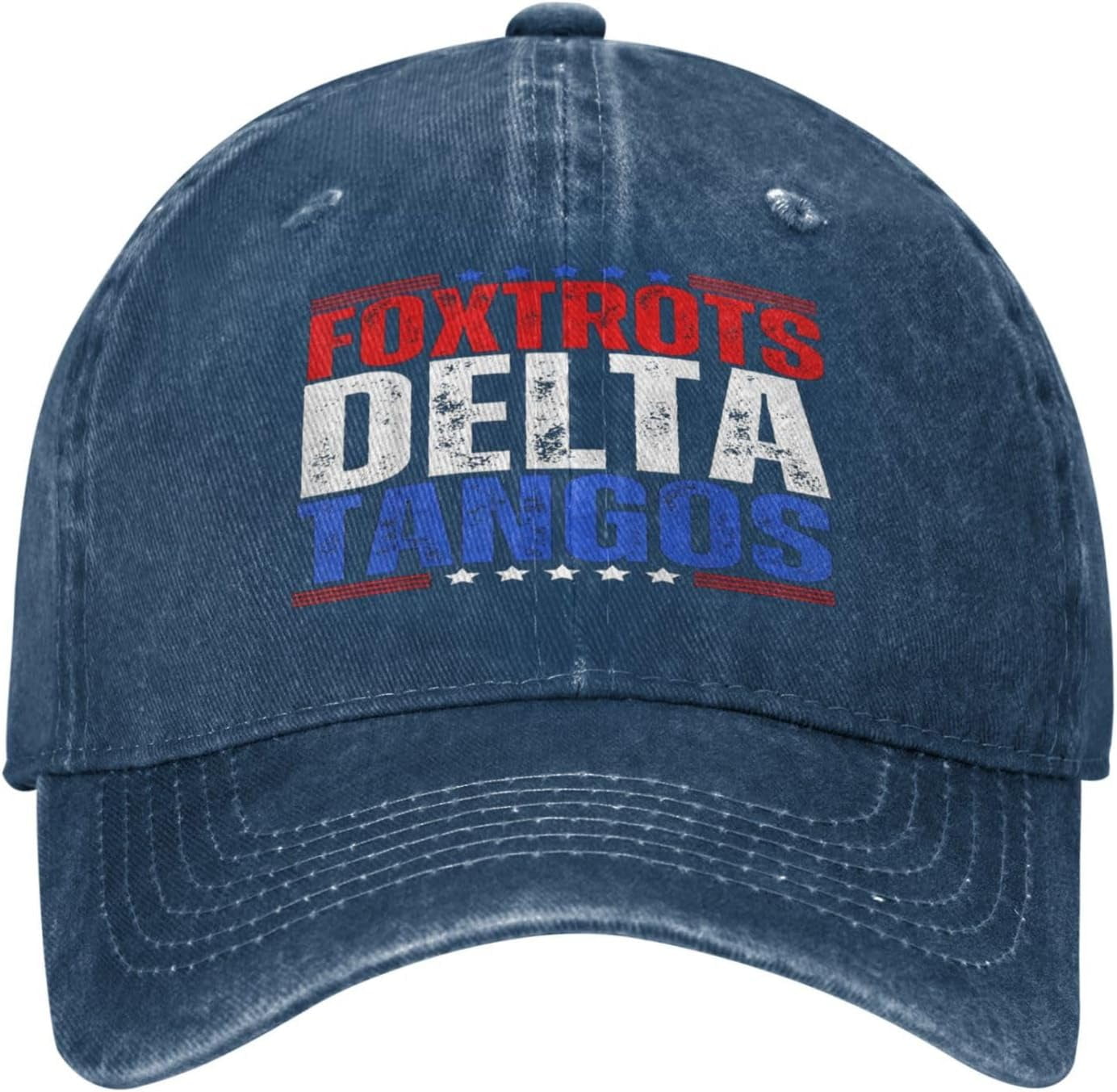 Foxtrot Delta Tango Hats for Men Black Women Funny Gag Baseball Hats ...