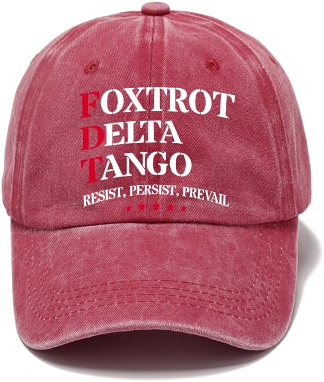 Foxtrot Delta Tango Military Cap Unisex Adjustable Hat - Walmart.com