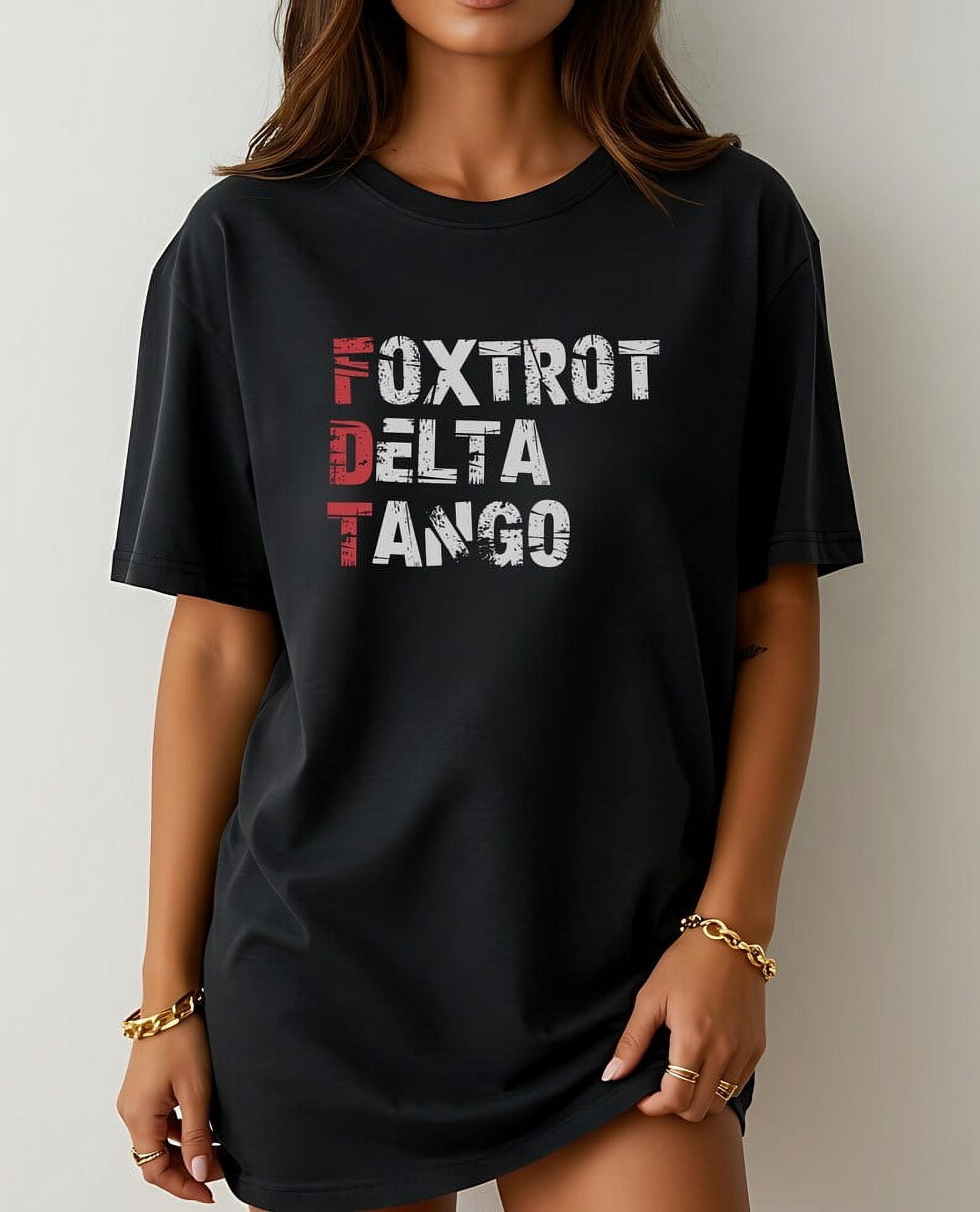Foxtrot Delta Tango Shirt Funny Military NATO Phonetic Alphabet Tee FDT ...