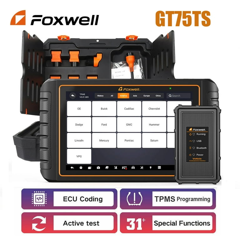 Foxwell NT1009 Bidirectional OBD2 Scanner Auto Diagnostic, 49% OFF