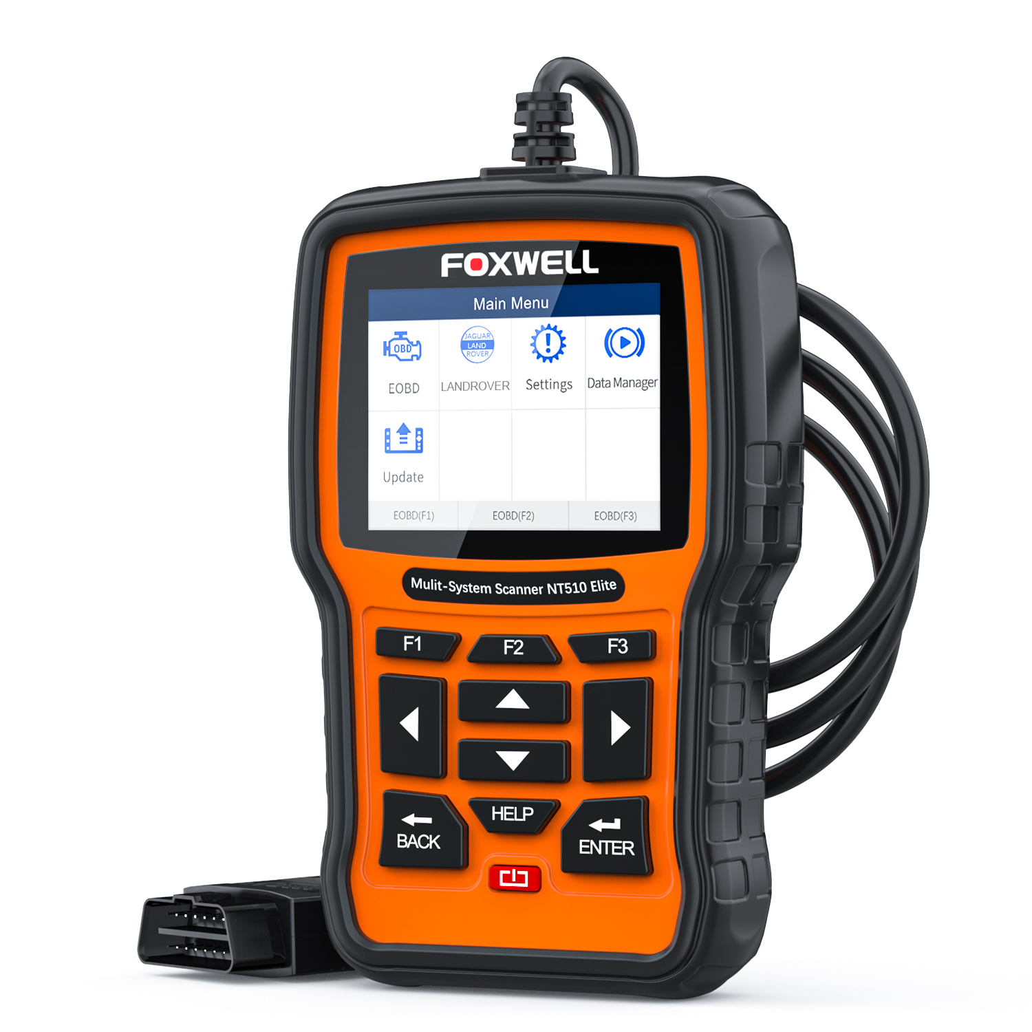 Foxwell NT510 Elite OBD2 Scanner Fits for Land Rover Jaguar Scan Tool ...