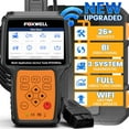Foxwell NT650 Elite Car OBD2 Scanner ABS SRS Engine Code Reader ABS ...