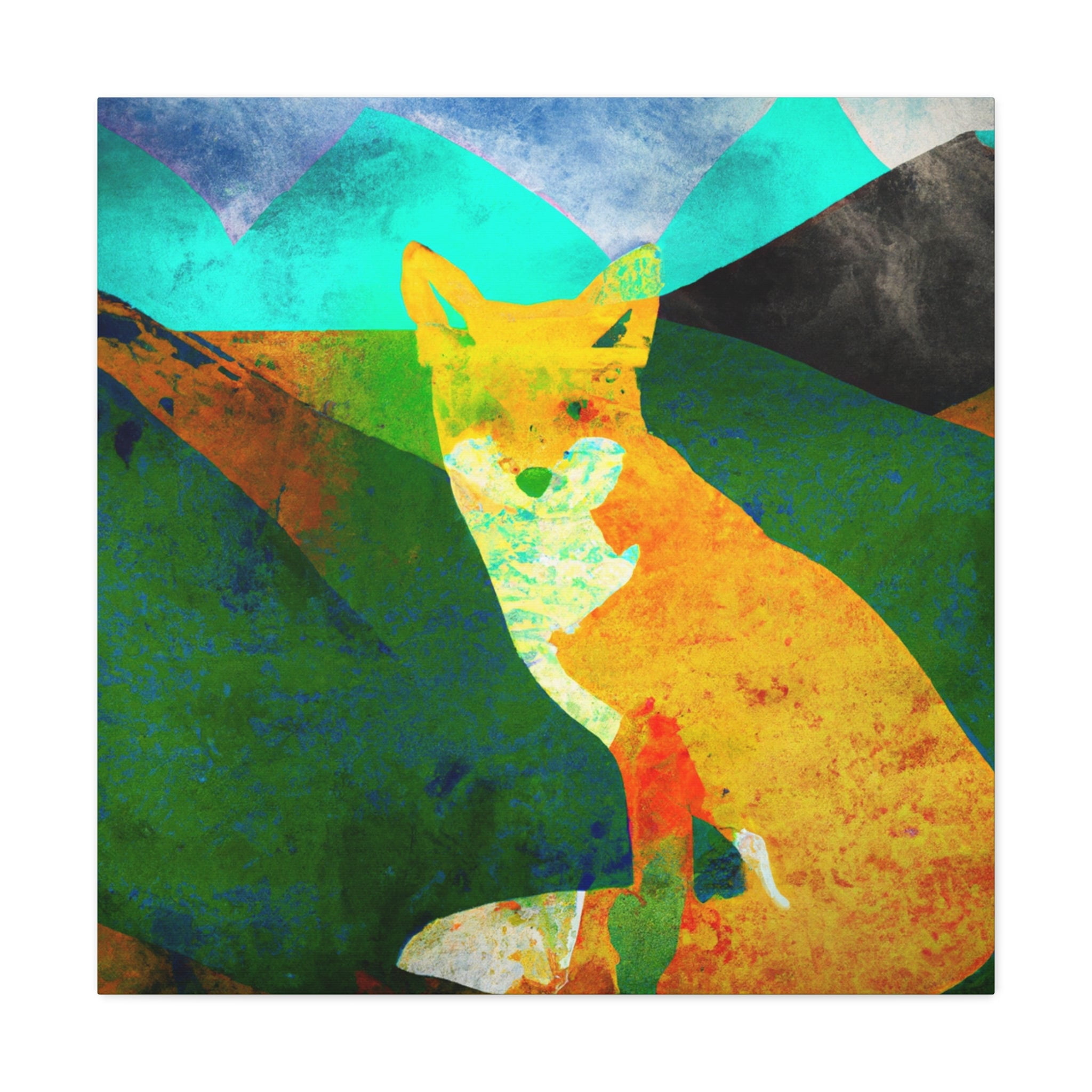 Foxy Pop Artistry - Canvas - Walmart.com