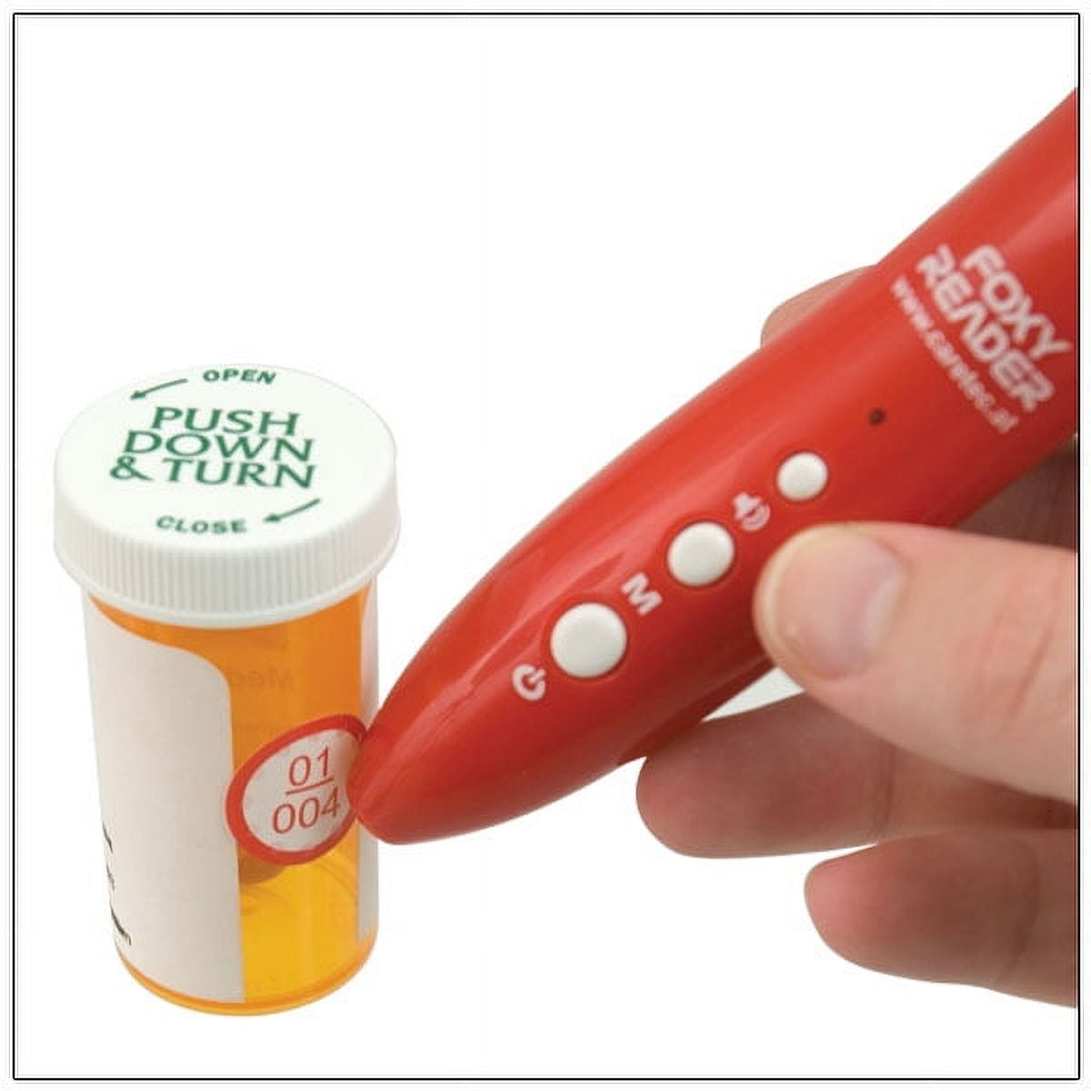 Foxy Reader Talking Label Reader Organizer Recorder MP3 Player Set ...