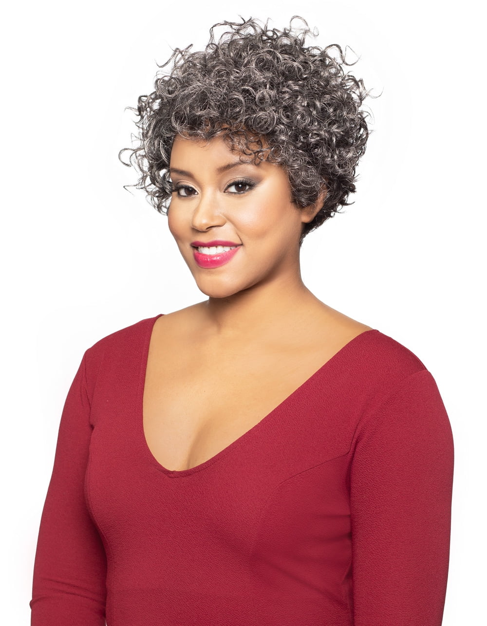 Foxy Silver Abigail Wig Syn - Color 3T44 - Walmart.com