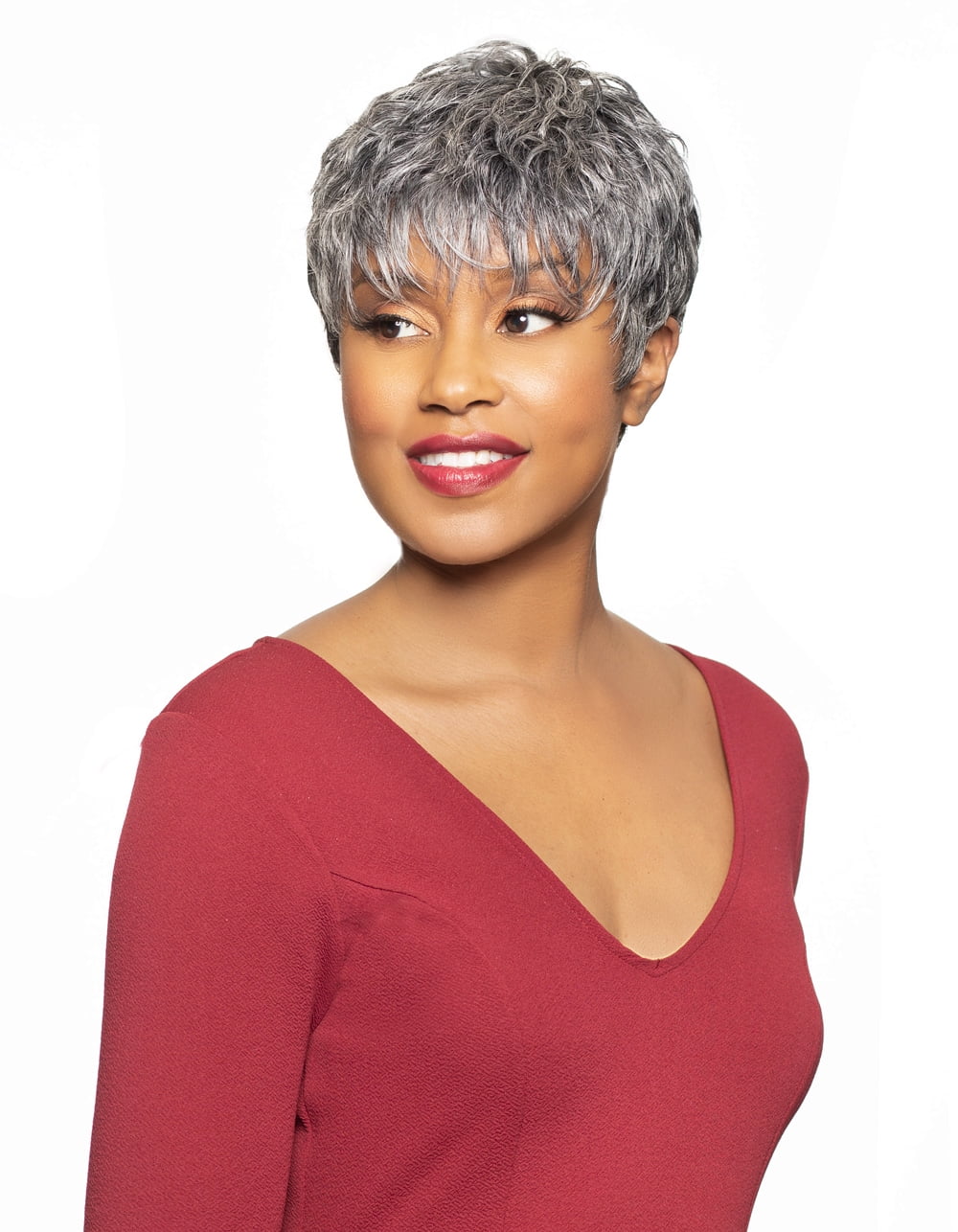 Foxy Silver (Hattie) - Synthetic Full Wig in F2671 - Walmart.com