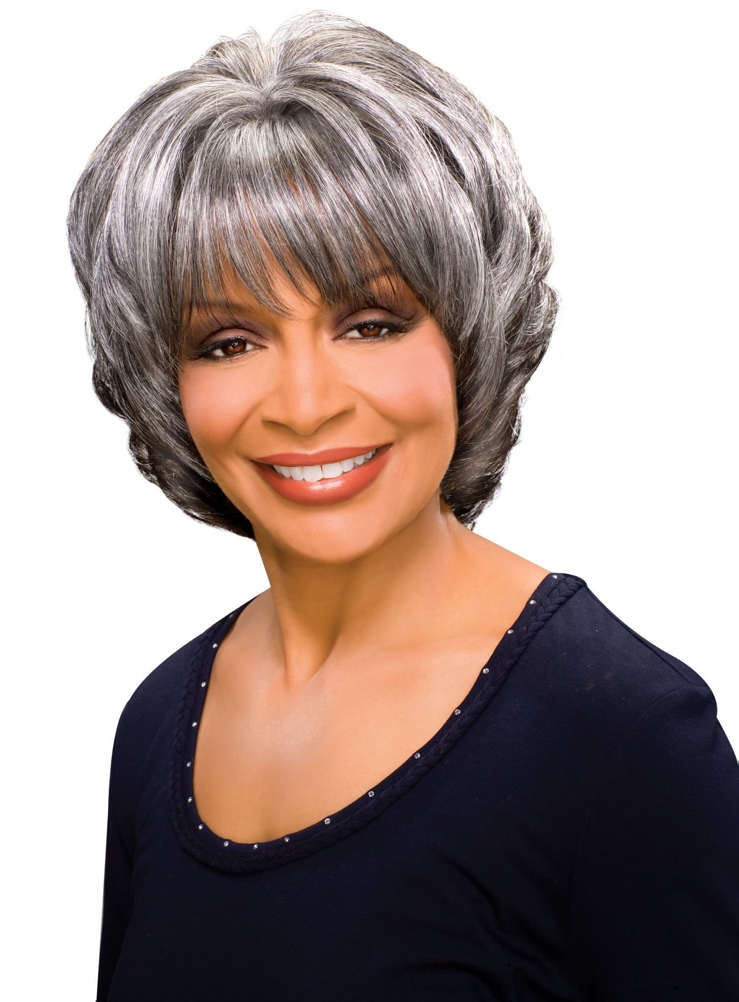 Foxy Silver Margaret Wig Syn - Color 3T44 - Walmart.com