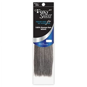 Foxy Silver (weave - Hh Yaki Straight) 08 Inch - 100% Human Hair Weave ...
