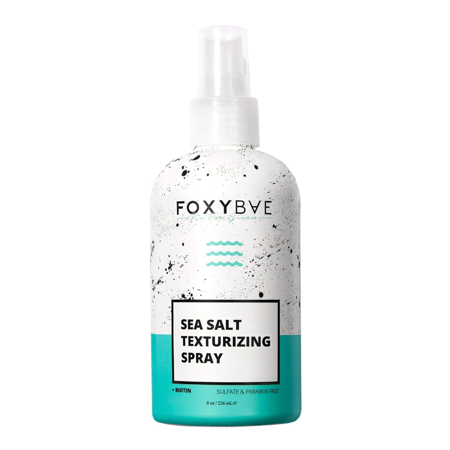FoxyBae Sea Salt Spray for Hair - with Biotin - Texture, Texturizing ...